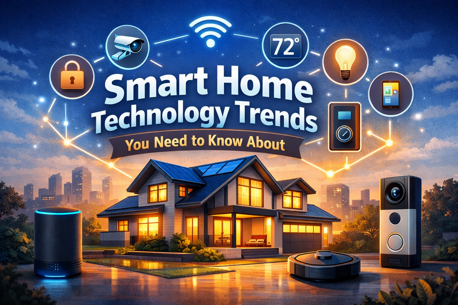 Smart Home Technology Trends You Need to Know About - Caption Idea